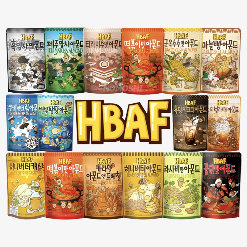 HBAF (ถุงใหญ่) Almond Korea Tom’s farm น้ำหนัก 190 กรัม / 210 กรัม | Shopee Thailand