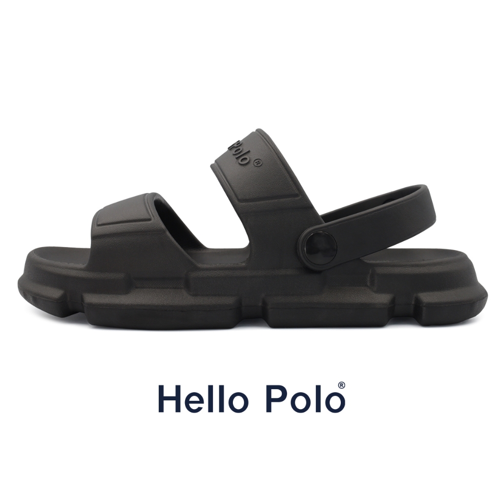 Hello Polo รองเท้าแตะ แฟชั่น กันลื่น 3cmพื้นหนา นุ่มใส่สบาย เหมาะกับฤดู ...