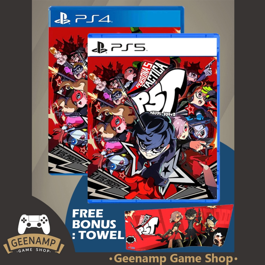 (โค๊ดShopee DDXFEBW4 ลด10%) PS4 PS5 [มือ1] Persona 5 Tactica (R3/ASIA ...