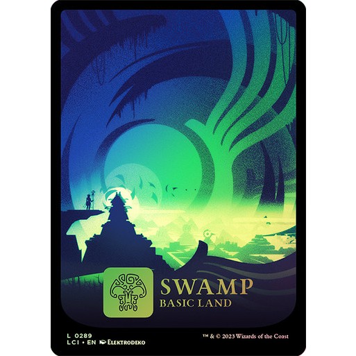 [MTG][Single][LCI] Swamp ระดับ Basic Land [ภาษาอังกฤษ] | Shopee Thailand