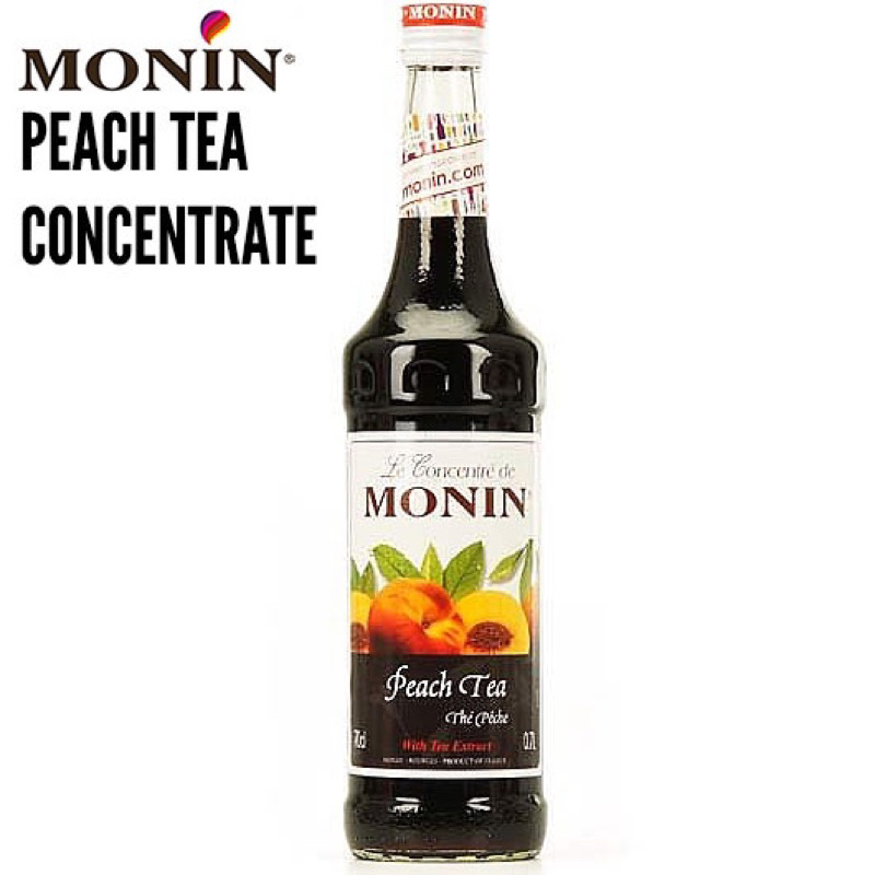 น้ำเชื่อม MONIN Tea Concentrate กลิ่น “Peach Tea” บรรจุขวด 700 ml ...