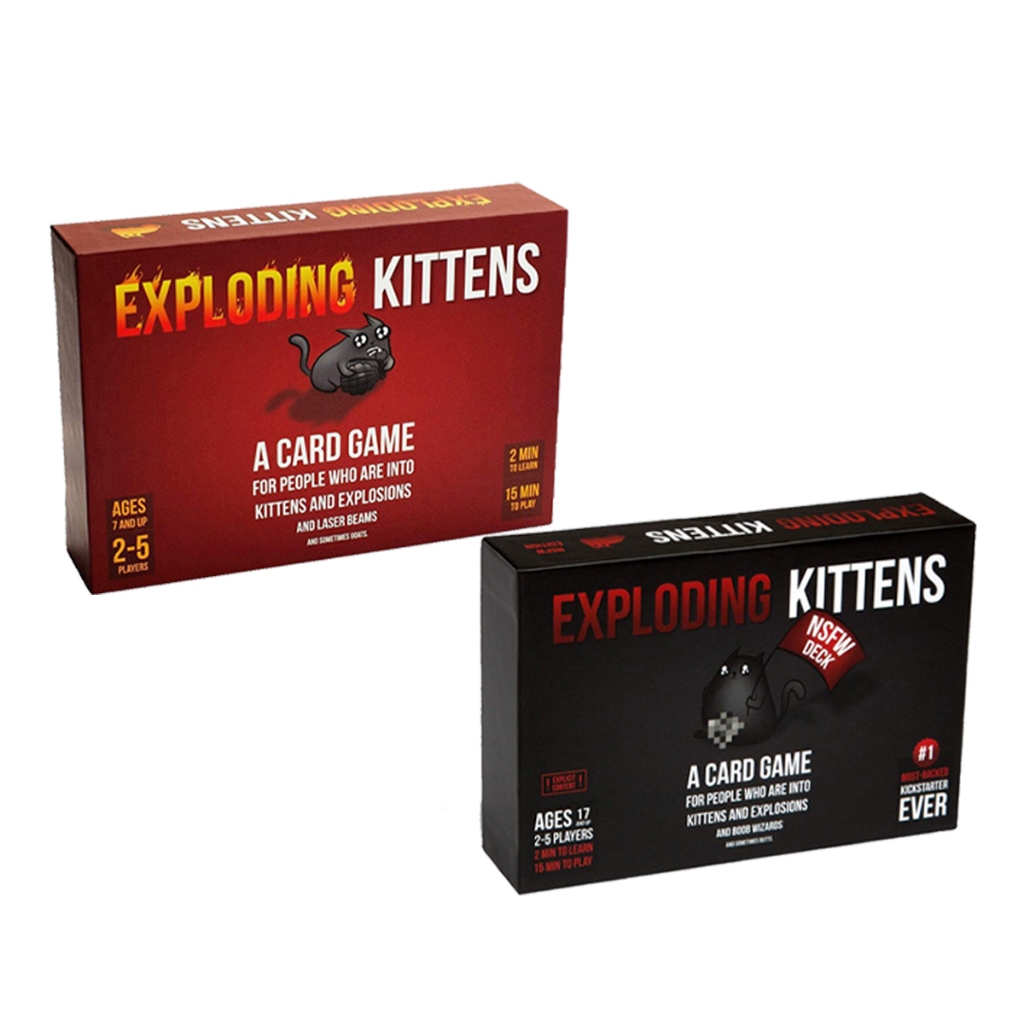 Exploding Kittens Card Game-Party Pack Exploding / Imploding ... Exploding Kittens Card Game-Party Pack Exploding / Imploding ...