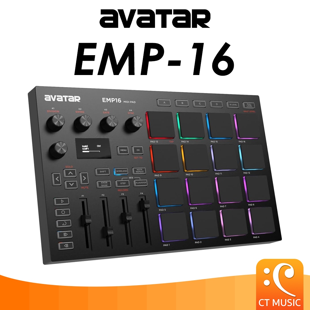Avatar EMP-16 Easy Midi Pad Controller | Shopee Thailand
