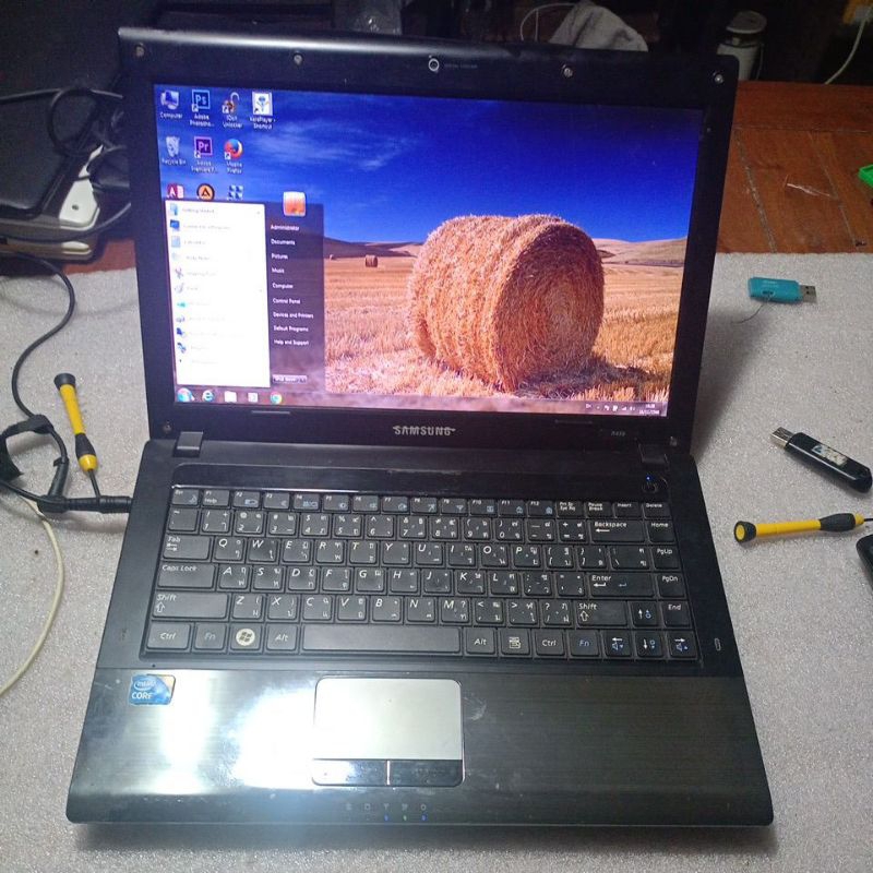 notebook มือสอง Samsung r439 core i5 m460 แบตเตอรี่เก็บไฟดี | Shopee Thailand