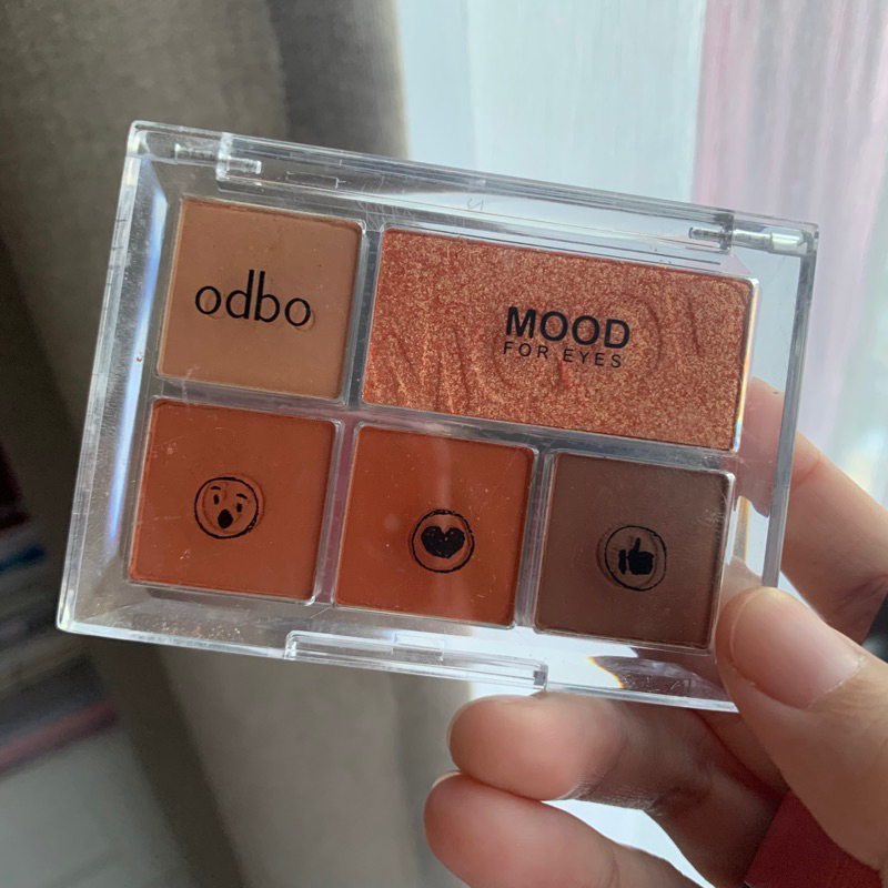ส่งต่อ obdo eyeshadow สีส้ม | Shopee Thailand