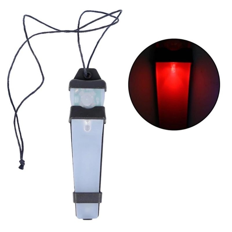 ไฟสัญญาณกระพริบ กันน้ำ FMA V-Lite Tactical Helmet Light ติดหมวก ทหาร ดำ ...