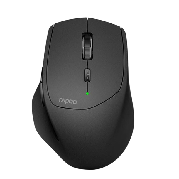 MOUSE (เมาส์ไร้สาย) RAPOO MT550-BK MULTI-MODE WIRELESS MOUSE (MT550-BK ...