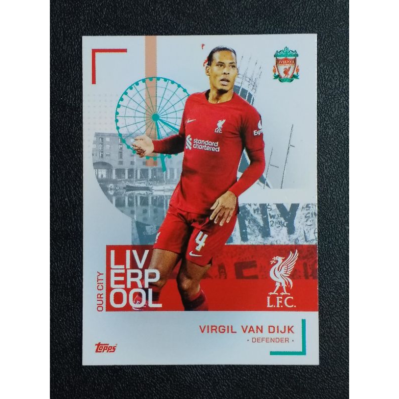 การ์ดฟุตบอล TOPPS LIVERPOOL FC TEAM SET 2022-2023 SOCCER CARD | Shopee ...