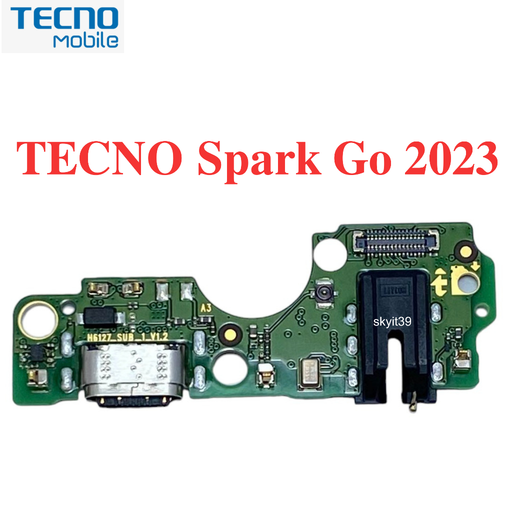 แพรตูดชาร์จ TECNO Spark Go2023 แพรก้นชาร์จ Spark Go2023 Charging ...