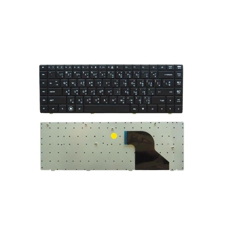 KEYBOARD HP COMPAQ notebook คีย์บอร์ด keyboard 620 621 625 สีดำ อังกฤษ ...