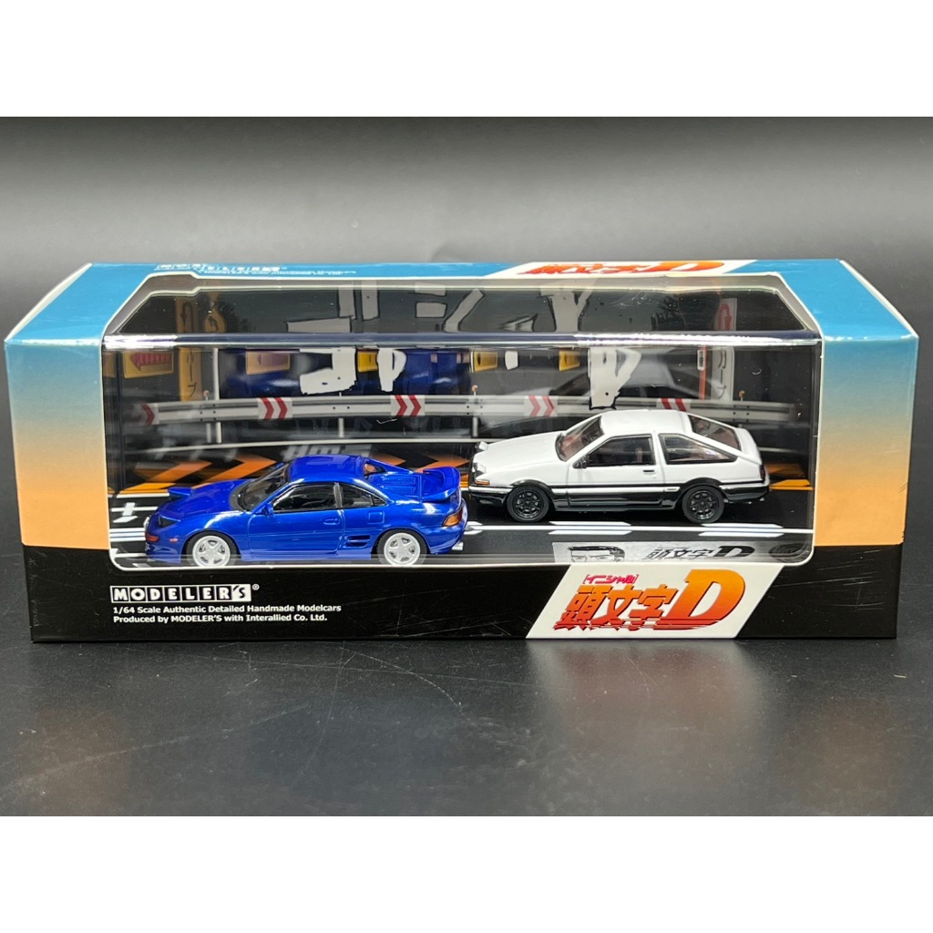 Hi Story Modeler's / initialD MR2 (SW20) Blue Vol.15 & AE86 White Car ...