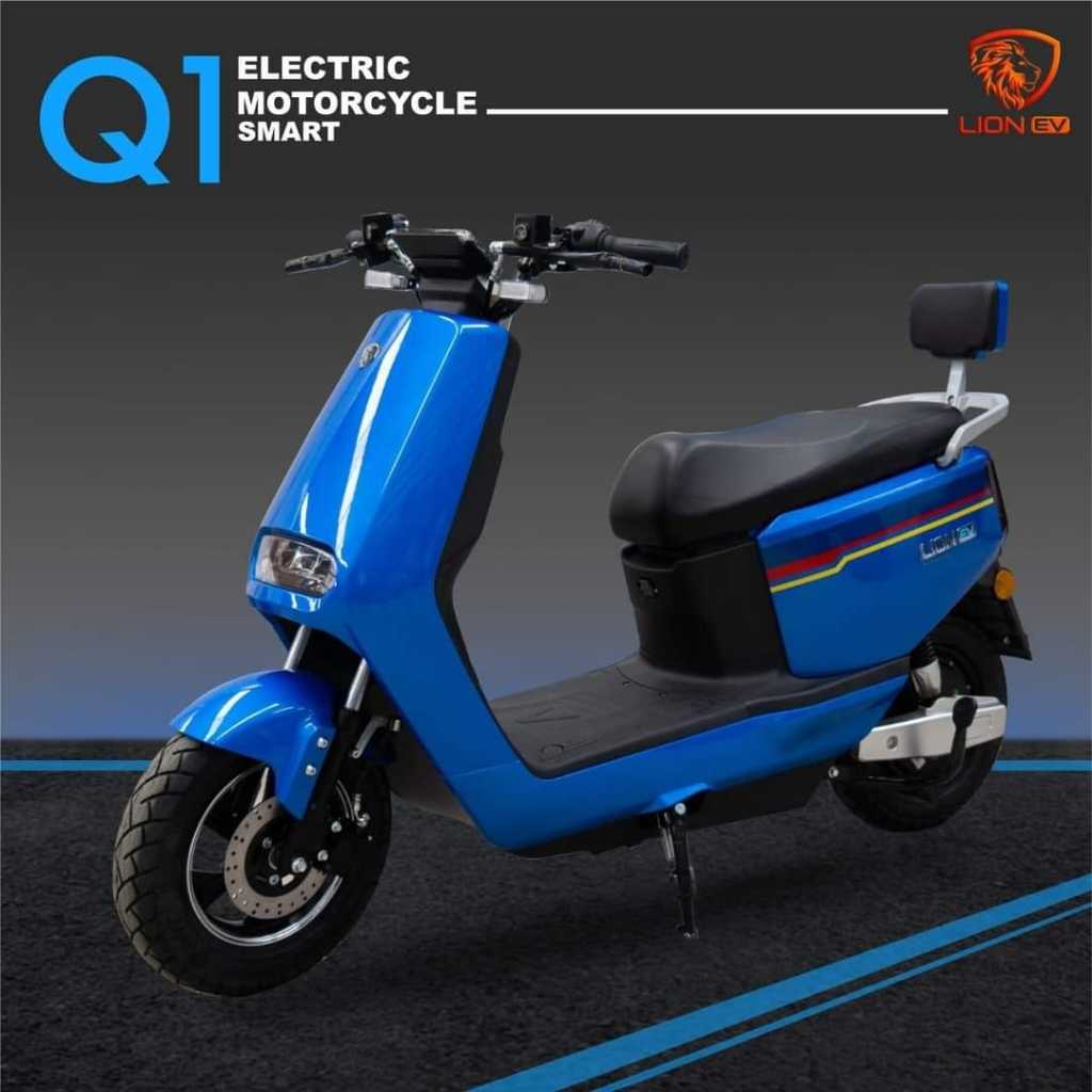 Lion Q1 มอเตอร์ไซค์ไฟฟ้า 1000 watt จดทะเบียนได้ รถไฟฟ้า | Shopee Thailand