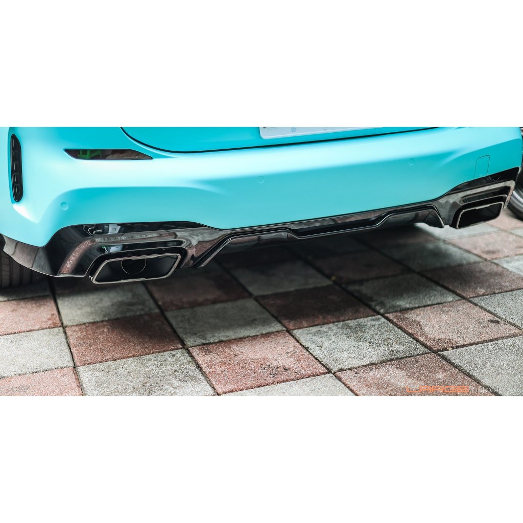 ชุดแต่งดิฟฟิวเซอร์หลังท่อเหลี่ยม 51128075447 M Performance สีดำ ซีรีย์2 ...