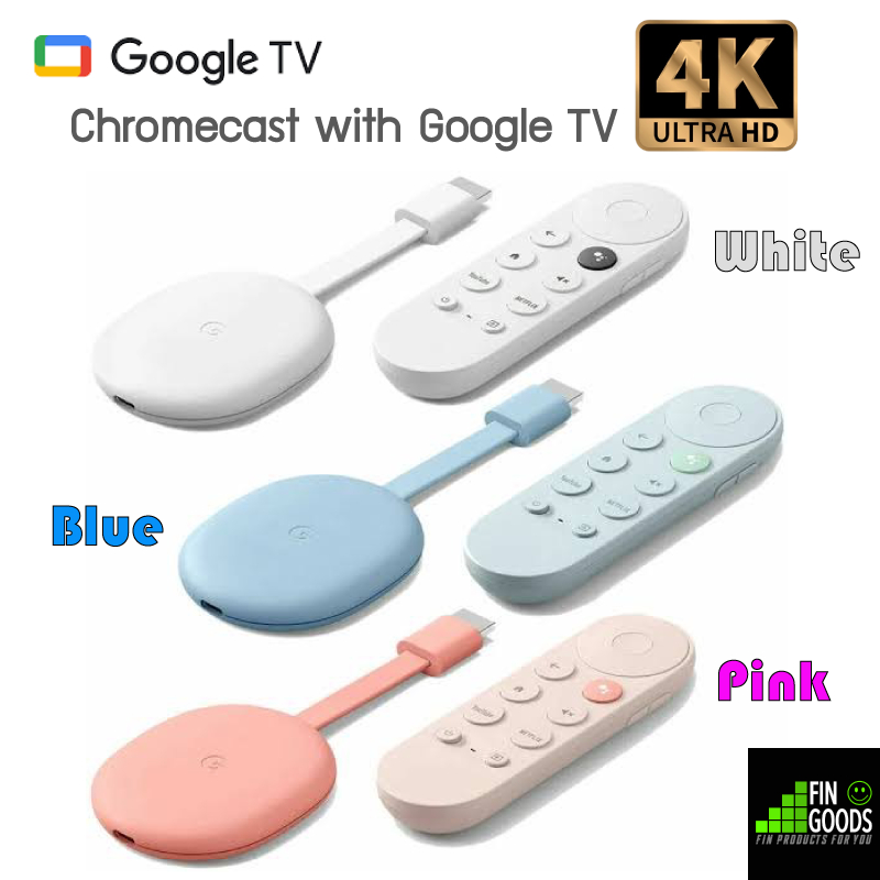 Google Chromecast with Google TV 4K (GEN 4) พร้อมส่ง รุ่นใหม่สุด ...