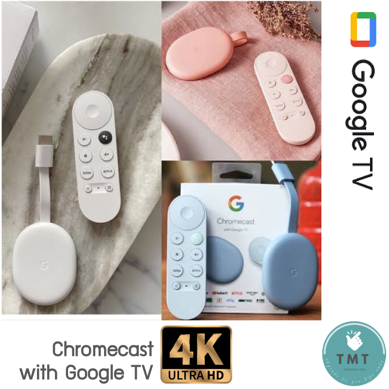 Google Chromecast with Google TV 4K (GEN 4) พร้อมส่ง รุ่นใหม่สุด / ร้าน ...