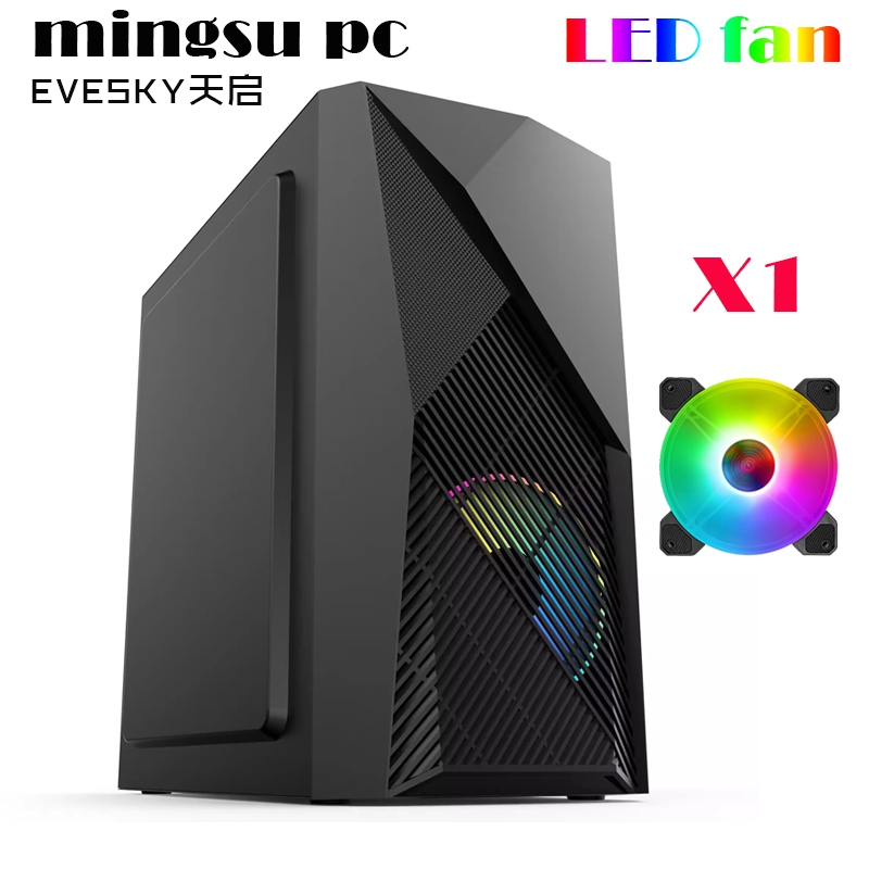 EVESKY Apocalypse เคสคอมพิวเตอร์เดสก์ท็อปคอมพิวเตอร์ MATX ขนาดเล็กระบาย ...