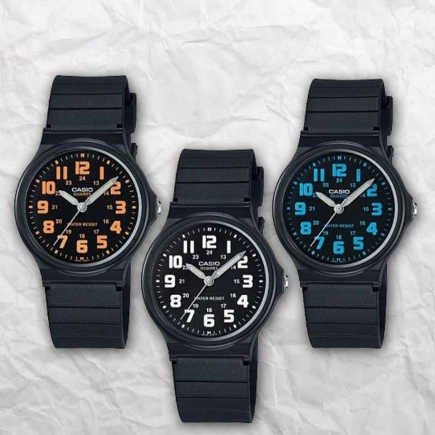CASIO MQ-71 นาฬิกาชาย-หญิง สายเรซิน กันน้ำ คาสิโอแท้ รับประกันศูนย์1ปี ...