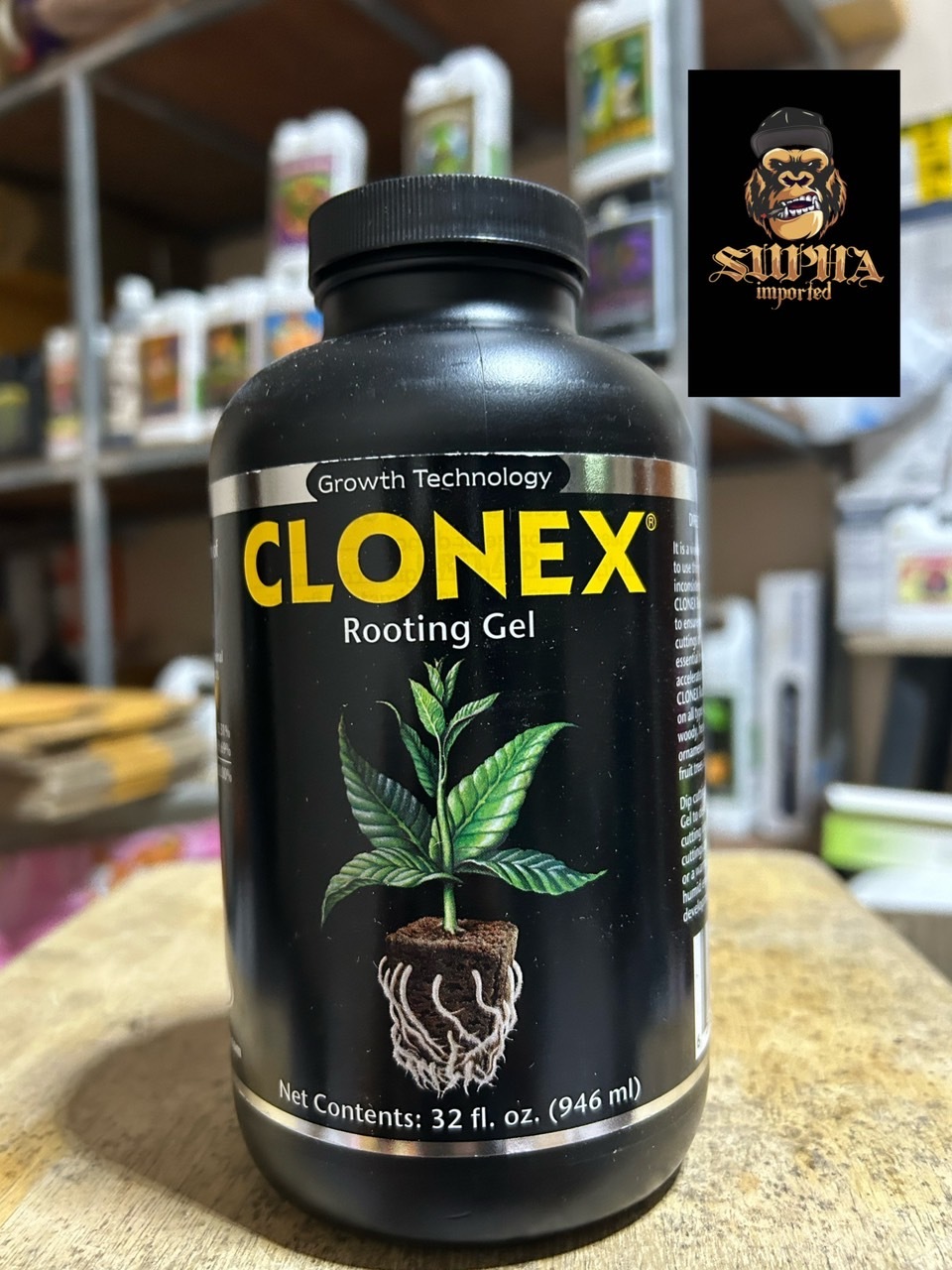 ขวดแท้ Clonex Rooting Gel 945mL HDI Rooting Gel Growth Techonology เจลเร่งราก ปุ๋ยเร่งราก ขวดซีล ...