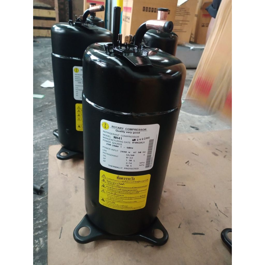 คอมเพรสเซอร์ ยี่ห้อ มิตซู รุ่น NH41 ขนาด 25000 btu สภาพดี 90 % | Shopee ...