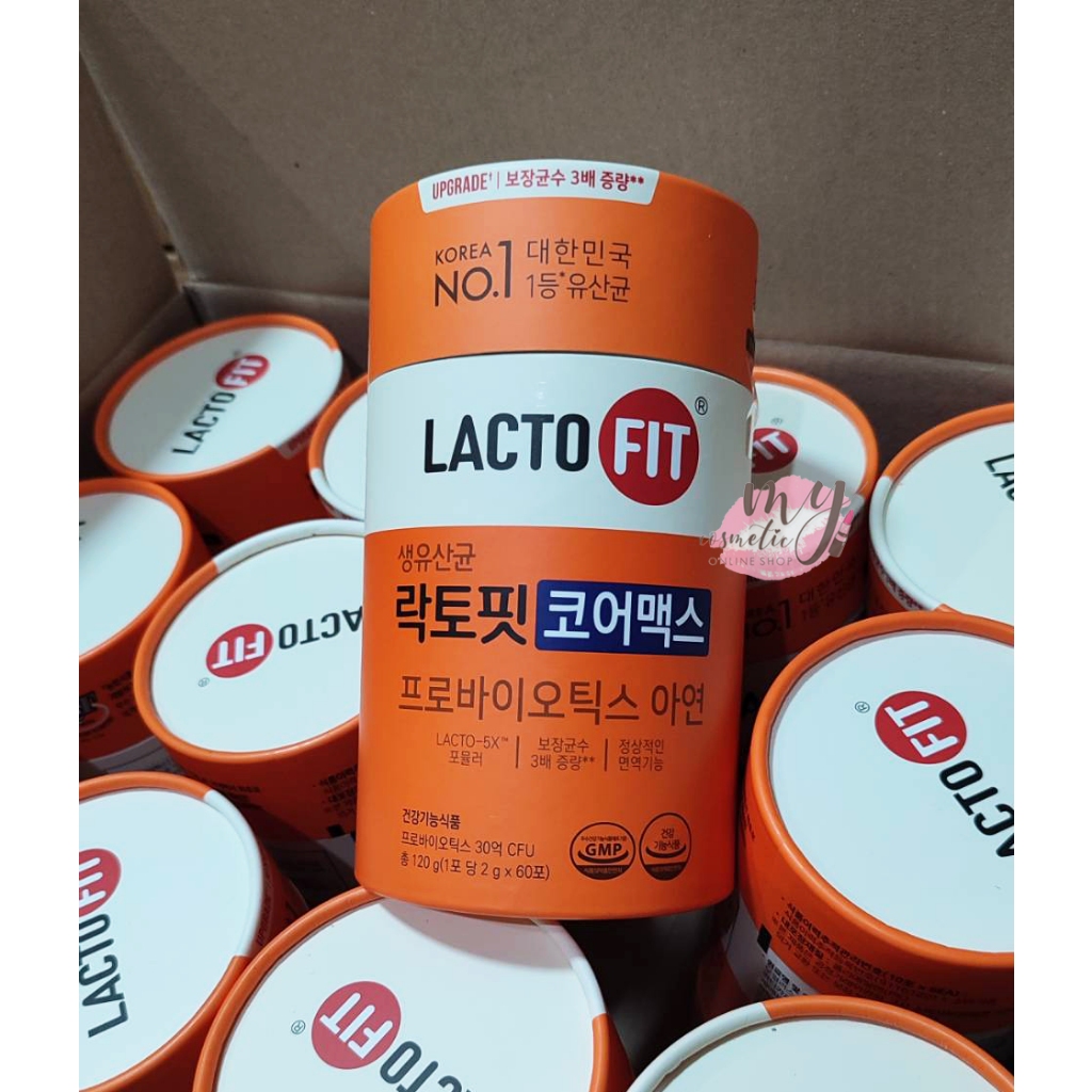 (🌼แท้ / พร้อมส่ง🌼) Lacto Fit Lacto-5X Core Max [60 ซอง] 🧡New Upgrade🧡 ...