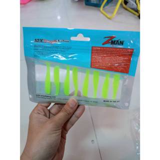 ปลายาง Z Man 10X Tough 2.5 (สี Hot Chrtreuse) แพ็ค 5 สุดคุ้ม | Shopee Thailand