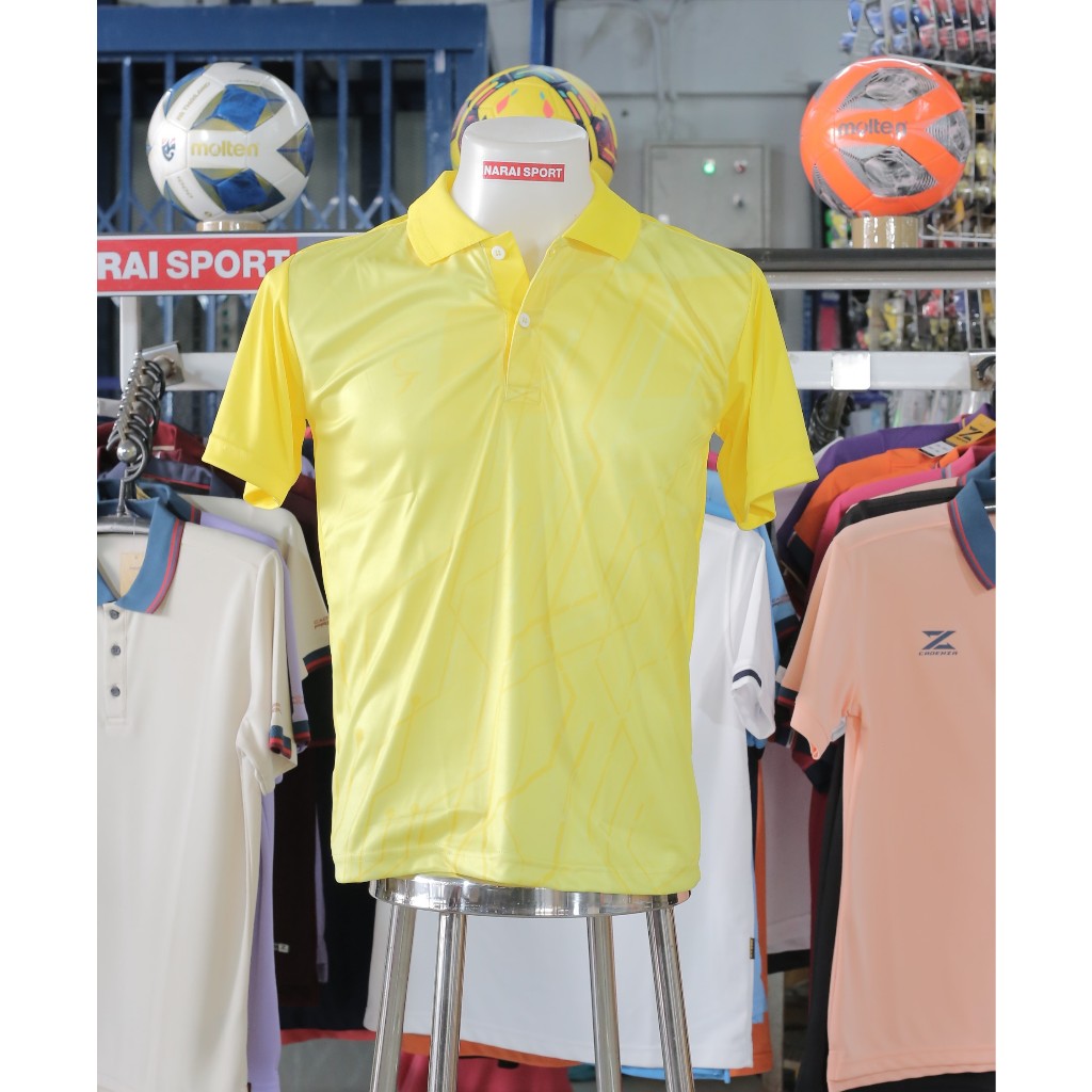 ***ของแท้ส่งไว** เสื้อคอปก เสื้อกีฬาชาย SA304 SPORT DAY ผ้าไมโครพิมพ์ ...
