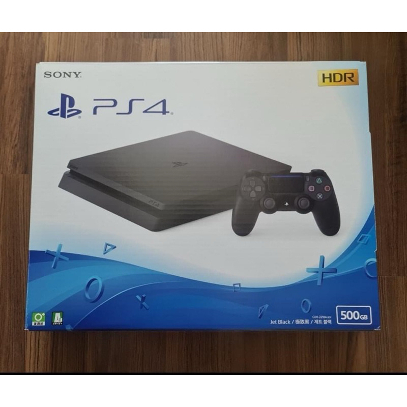 PS4 SLIM รุ่น 2016 B 500GBสีดำบอร์ดล่าสุดงานกล่อง | Shopee Thailand
