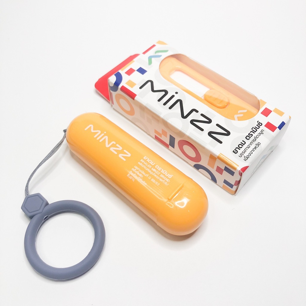 ยาดม MINZZ มินซ์ แถมห่วงหรือสายคล้อง | Shopee Thailand