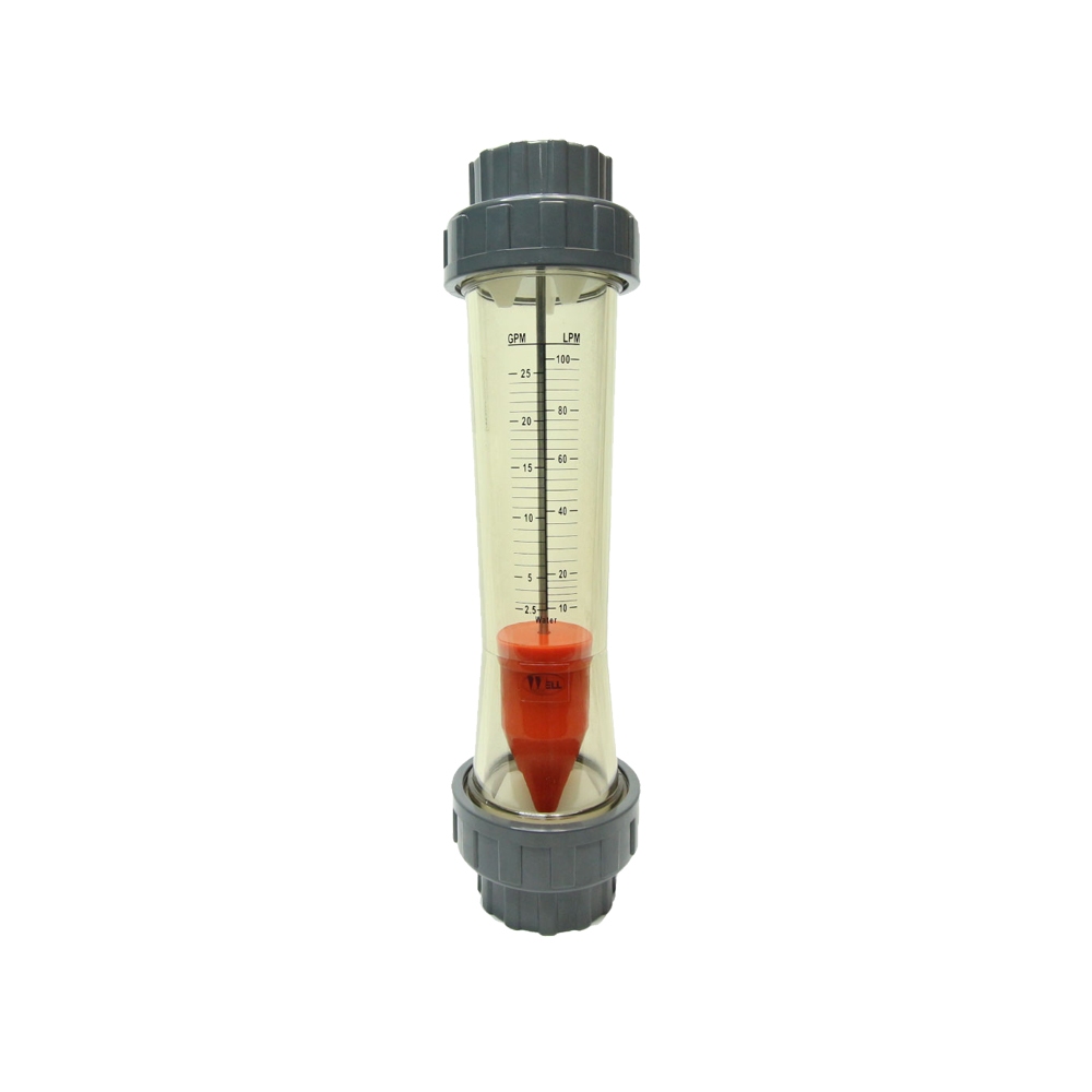Z-5050 Flow meter Rotameter 1.5 นิ้ว, 2 นิ้ว วัดน้ำ ของเหลว ทนกัดกร่อน ...