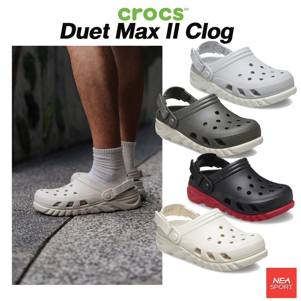 [โค้ด 20XTRA215 ลดอีก20%] CROCS Duet Max II Clog ตัวเด็ด ออกใหม่ ...