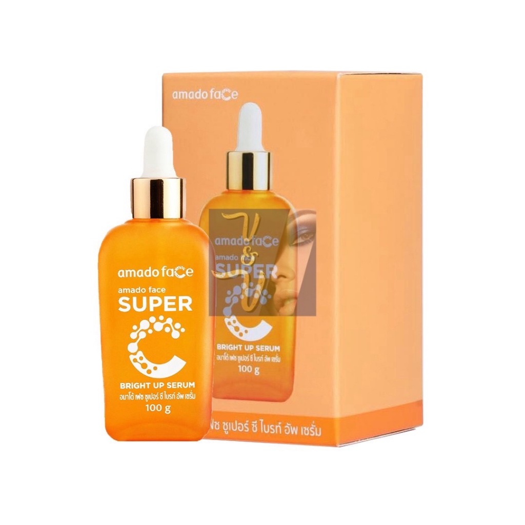 (100g.) Amado Face Super C Bright Up Serum อมาโด้ เฟซ ซุปเปอร์ ซี ไบรท์ ...