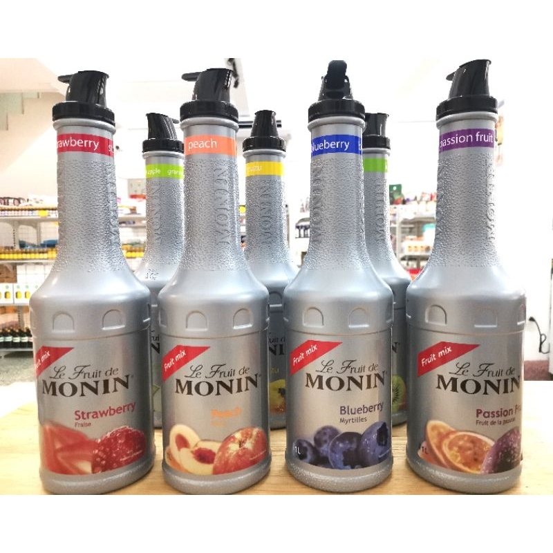 เพียวเร่ ตรา โมนิน, โมแนงต์ (Monin Puree) ปริมาณ 1 ลิตร มีส่วนผสมของ ...