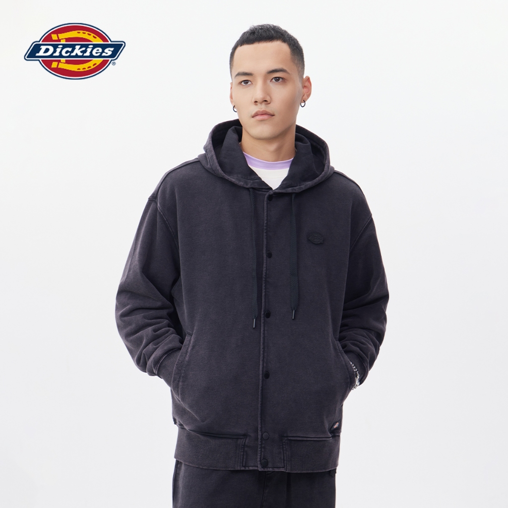 DICKIES MENS SNAP BUTTON HOODIE JACKET เสื้อแจ็คเก็ตผู้ชาย | Shopee ...