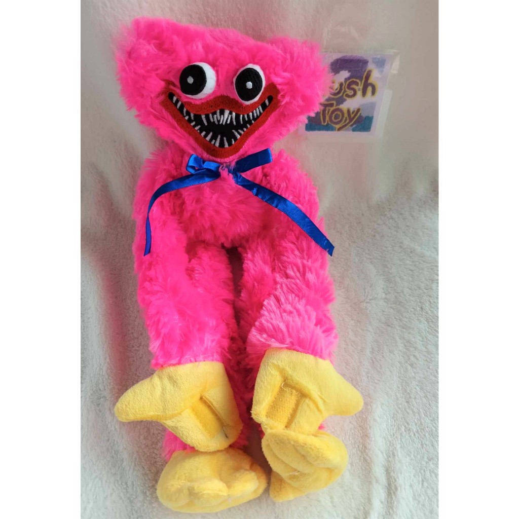 ตุ๊กตาผี Pink Huggy Wuggy Plush - Poppy Playtime | Shopee Thailand