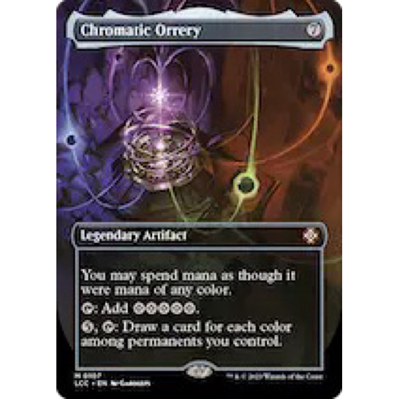 MTG (LCC) Chromatic Orrery (Borderless Box Topper) (M) | Shopee Thailand