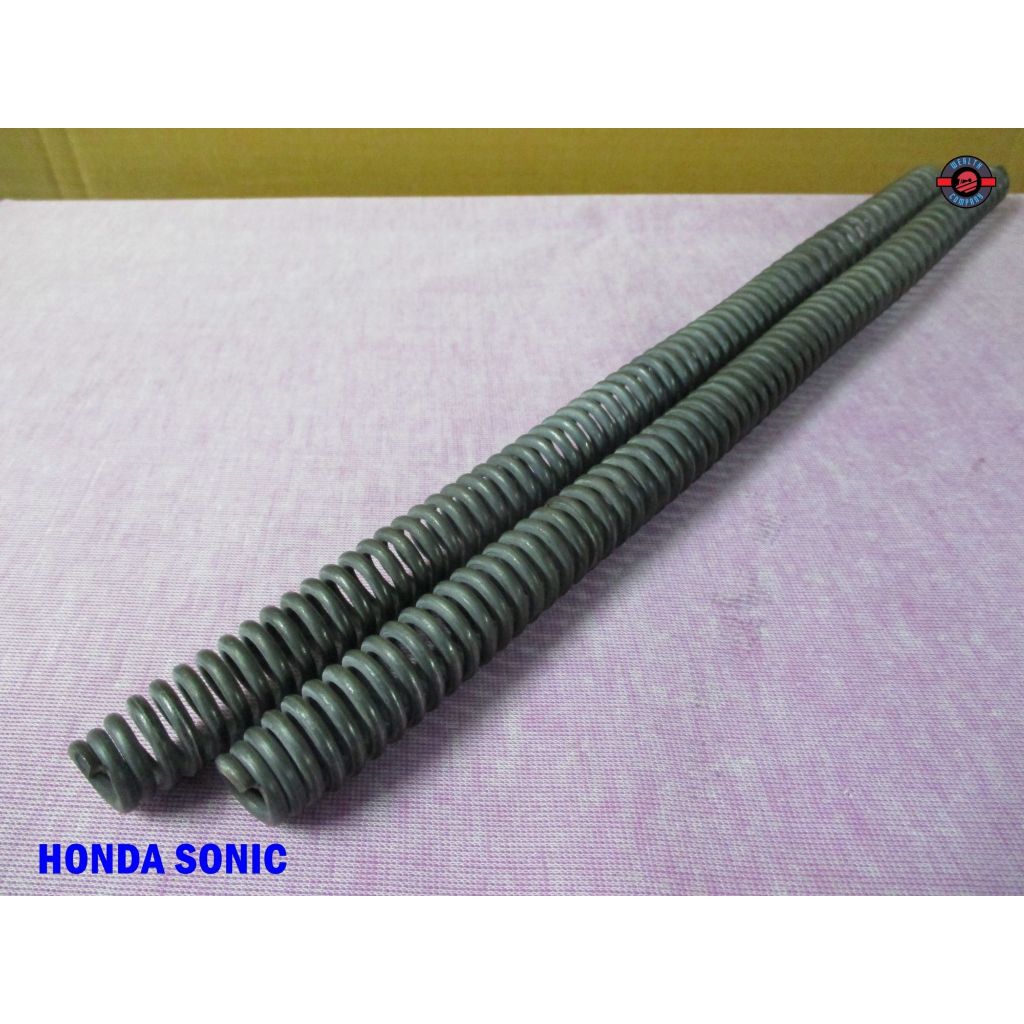 #สปริงโช้คหน้า For HONDA SONIC // FRONT SHOCK SPRING 1 Set | Shopee ...