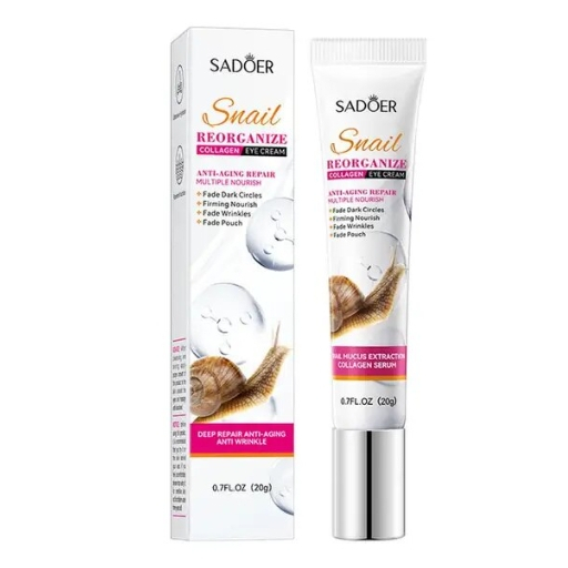 Sadoer Snail Reorganize Collagen Eye Cream ครีมบำรุงรอบดวงตา หอยทาก ... Sadoer Snail Reorganize Collagen Eye Cream ครีมบำรุงรอบดวงตา หอยทาก ...