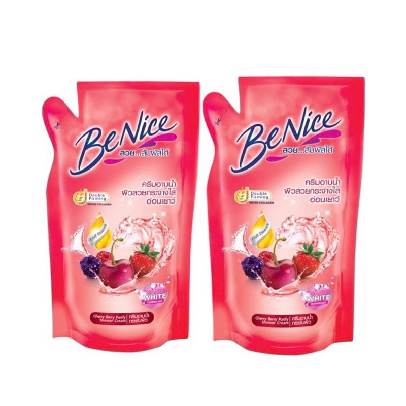 บีไนซ์ครีมอาบน้ำ ขนาด 400 ml. 2 ถุง Benice | Shopee Thailand