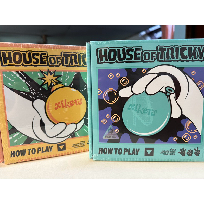 (พร้อมส่ง) xikers - 2nd mini album [HOUSE OF TRICKY : HOW TO PLAY ...