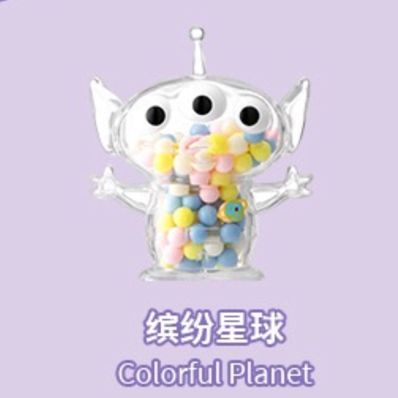 กล่องสุ่ม Miniso x Disney Pixar Toy Story Aliens Green man Transforming ...