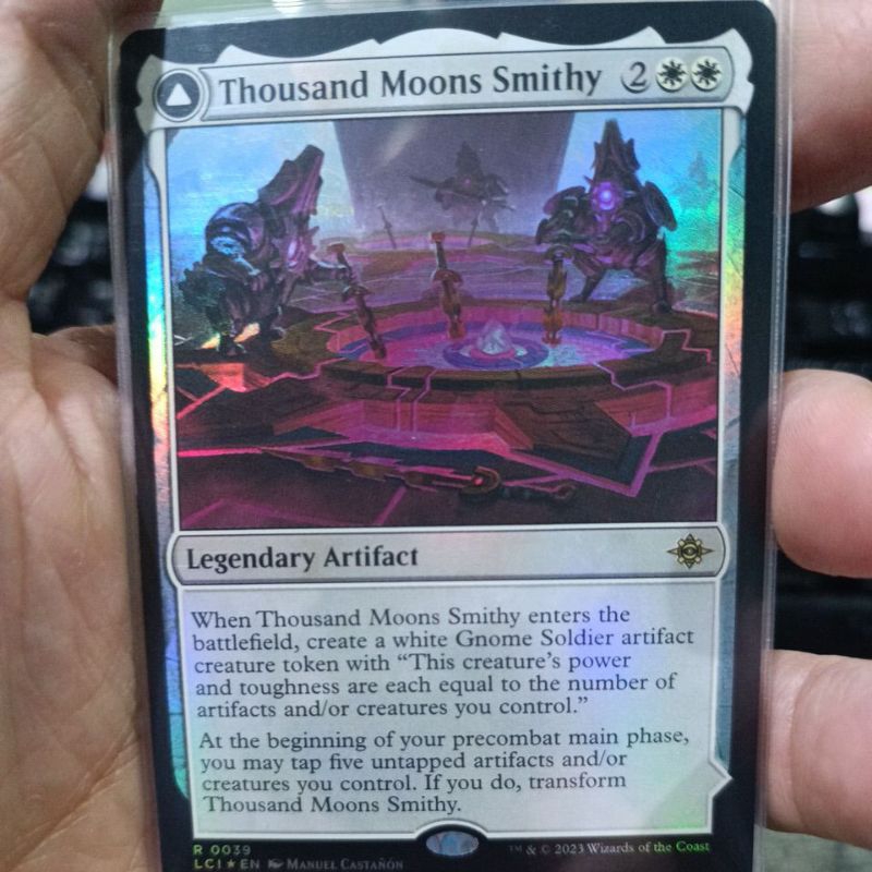 Thousand Moons Smithy MTG Single Card | Shopee Thailand