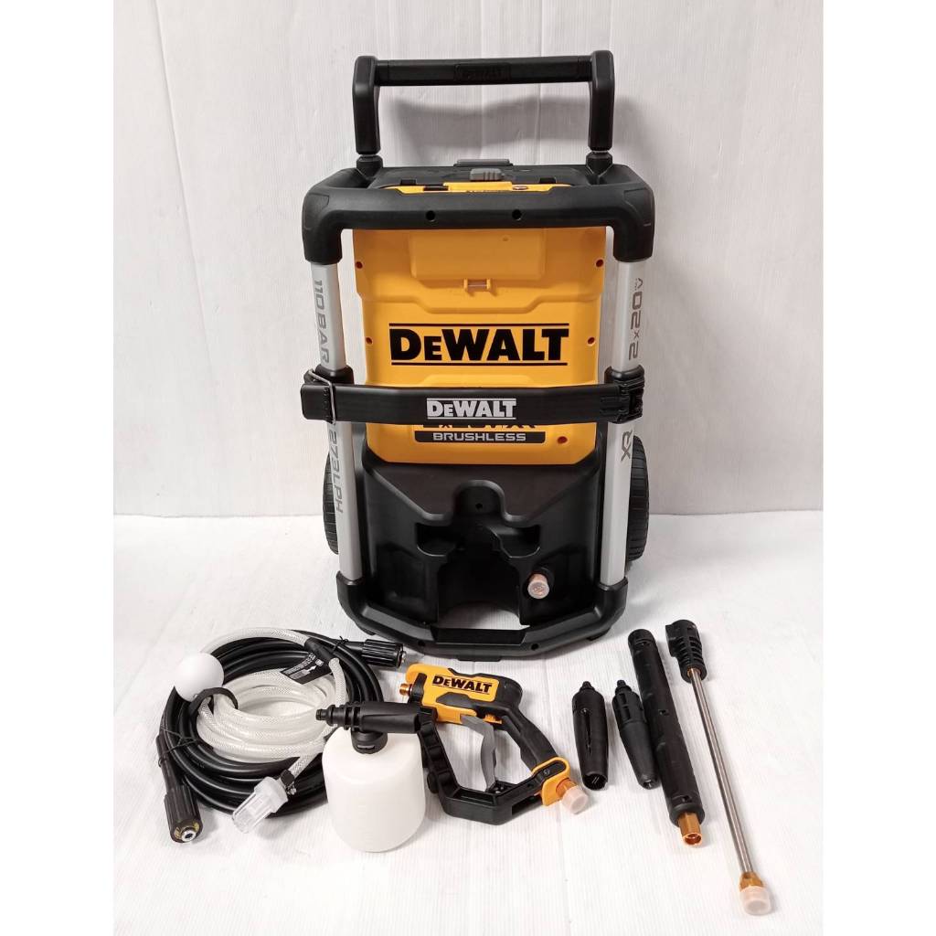 DEWALT เครื่องฉีดน้ำ110Bar. 18V+18V รุ่น DCMPW1600 โหมดการทำงานมี 3 ...