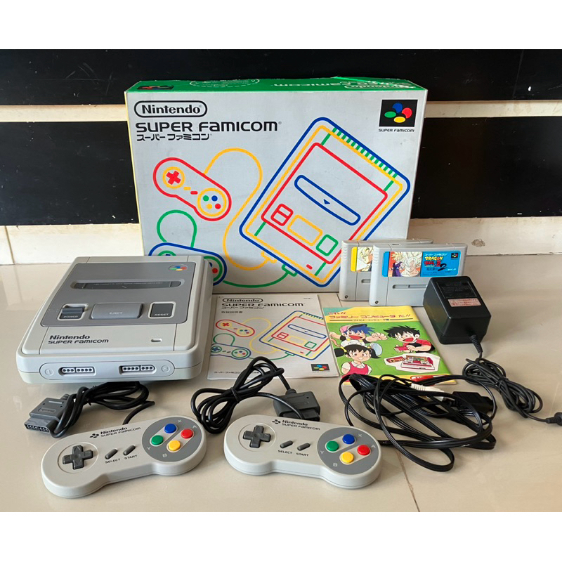 Super Famicom (SFC) งานกล่อง ของแท้ สภาพสวยๆ เดิมๆ (เล่นผ่านสเตปดาวน์ ...