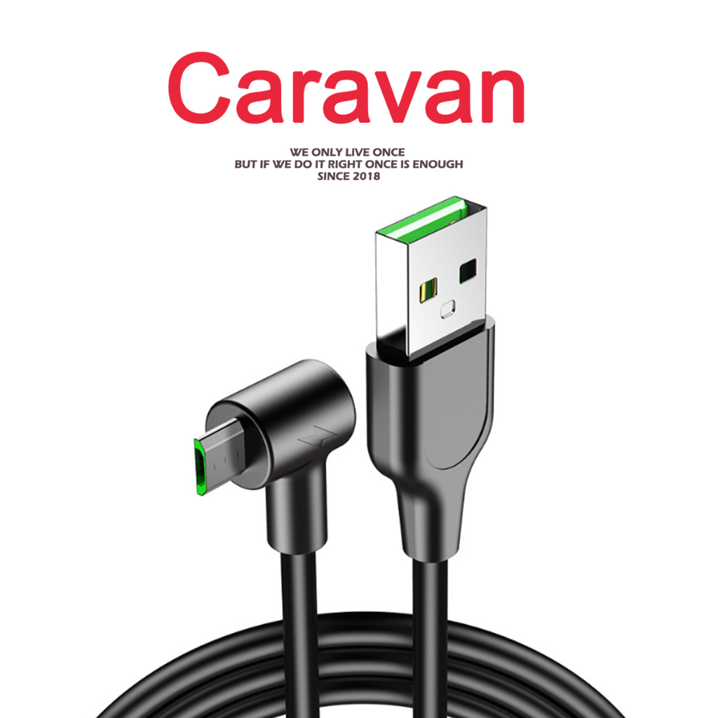 Caravan Crew Micro USB Cable 3A Fast Charge USB Data Cable Charging สาย ...