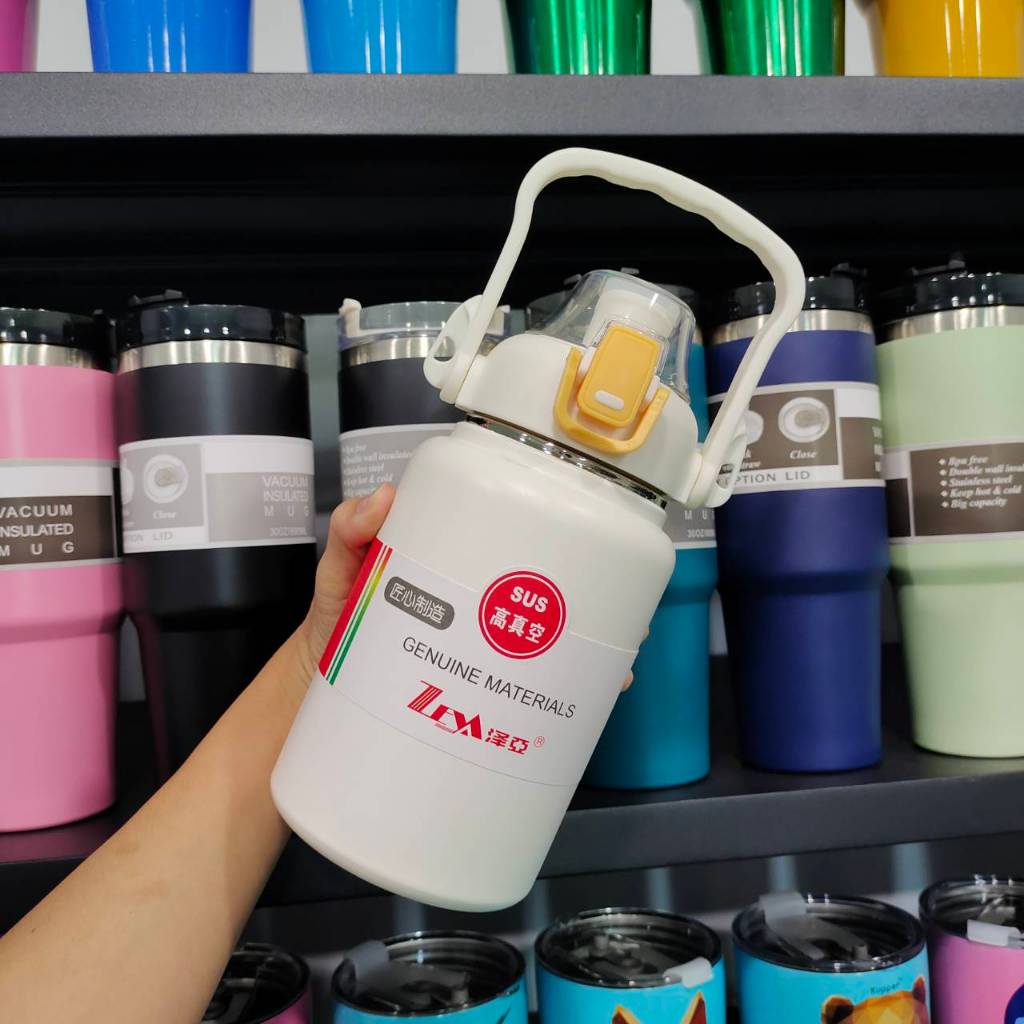 กระบอกน้ำสแตนเลส316 ขนาด1100ml. | Shopee Thailand