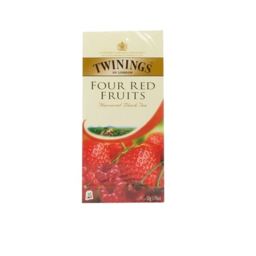 Twinings Four Red Fruit Tea 50g ผลไม้สีแดง 4 ชนิด | Shopee Thailand