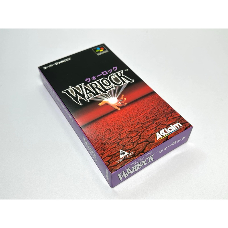 ตลับแท้ Super Famicom (japan)(sfc) Warlock Brand new มือ1 | Shopee Thailand