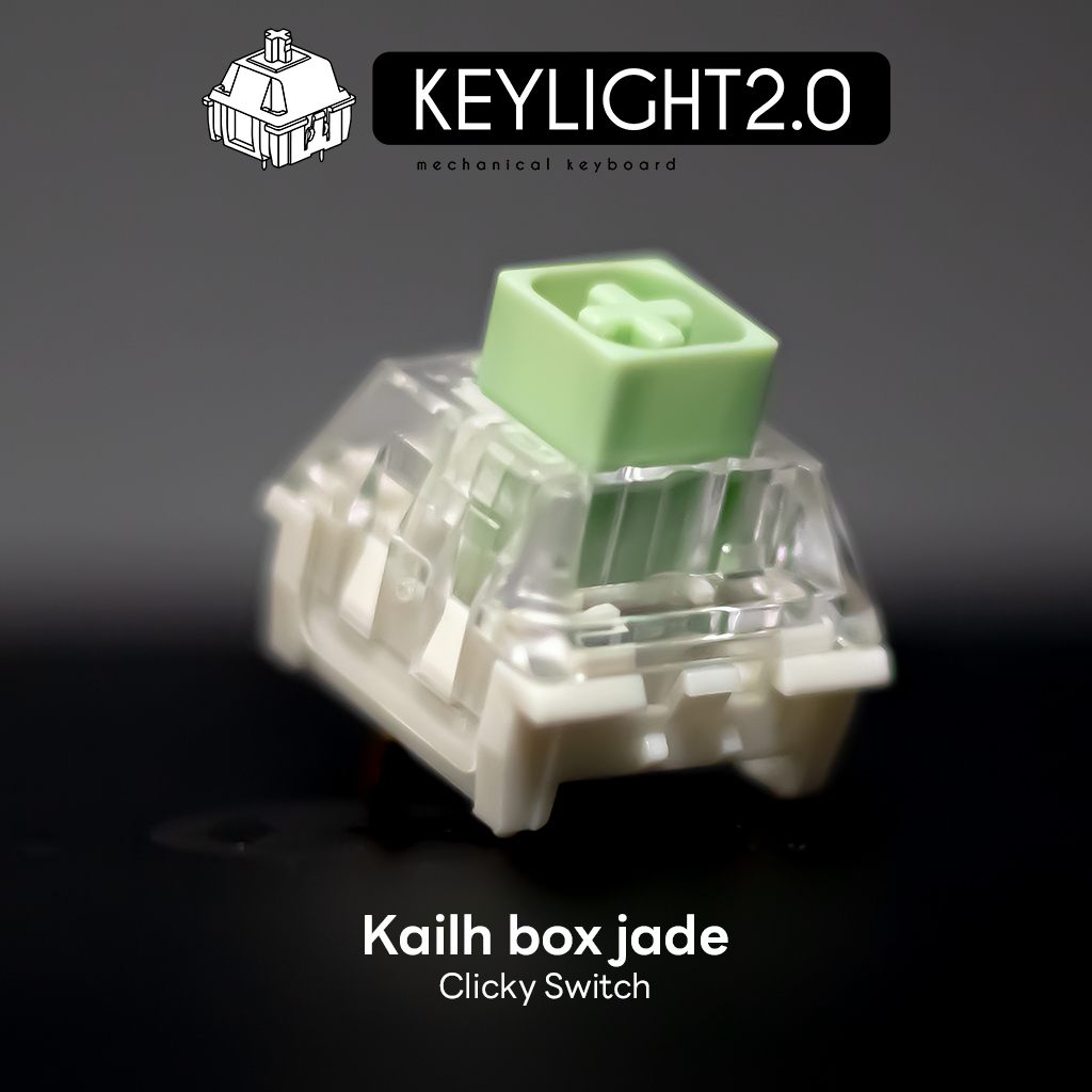 Kailh box jade Clicky Switch สวิตช์คีย์บอร์ดเสียงดัง | Shopee Thailand
