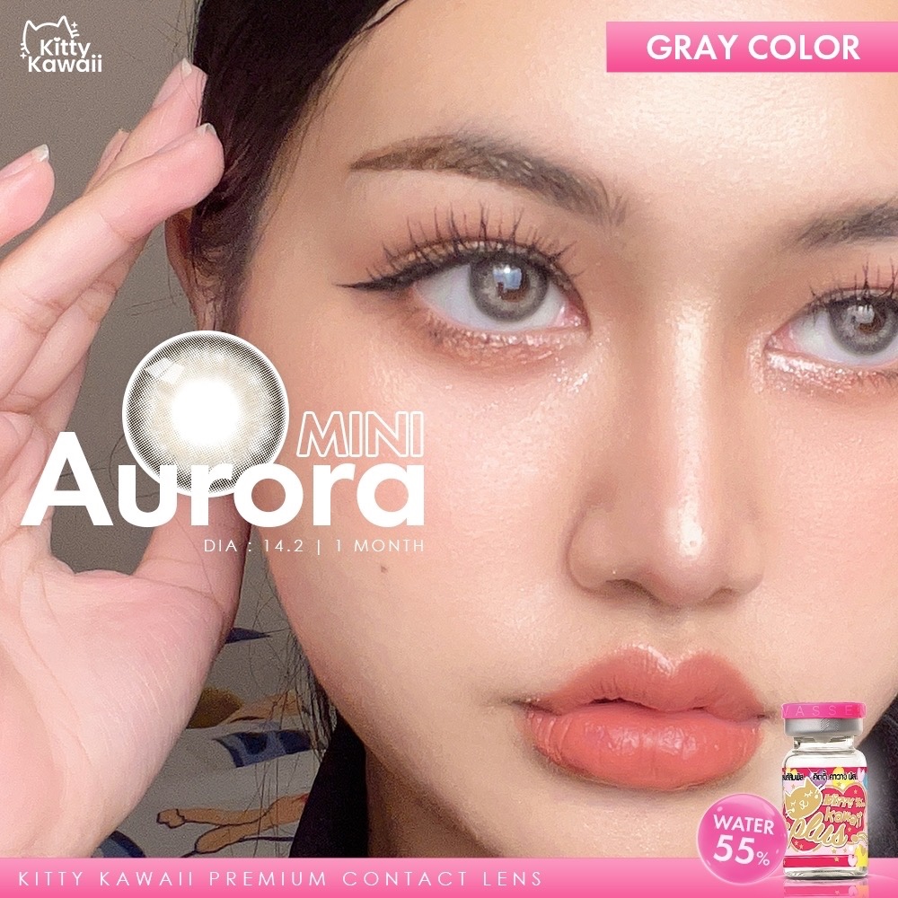 🔥 คอนแทคเลนส์ ขนาดมินิ Mini Aurora (kittykawaii) | Shopee Thailand