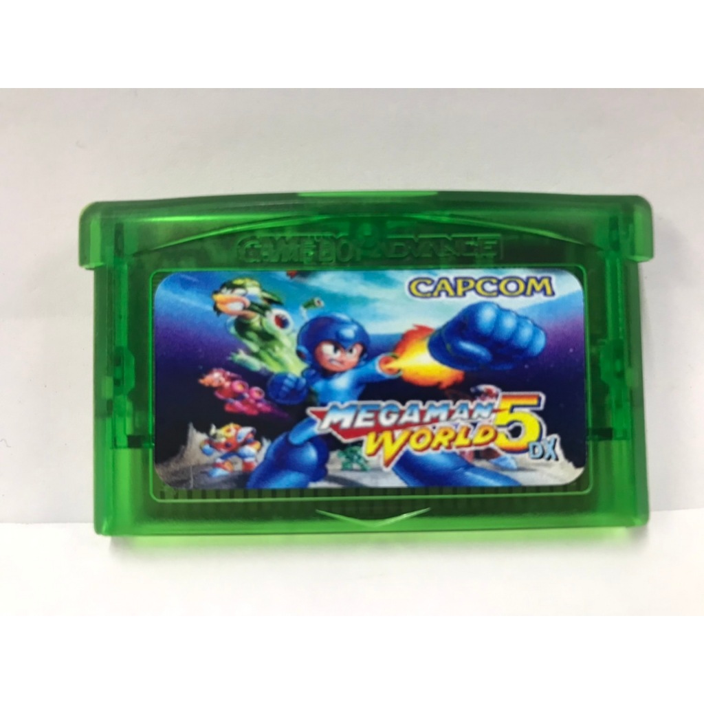ตลับ GBA Megaman World 5 DX ตลับผลิตใหม่ เป็นเกมส์ที่ แฟนๆทำขึ้น ...